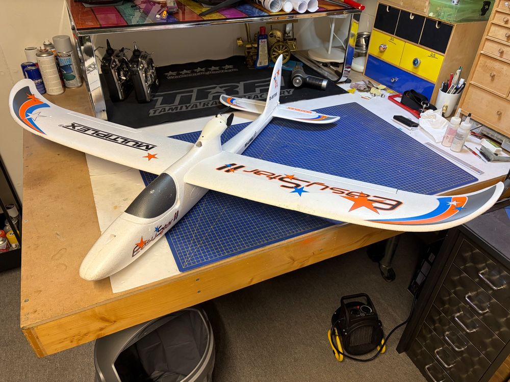 Multiplex Easystar II Elektro Segelflugzeug Top Zustand! (Gebraucht) in ...