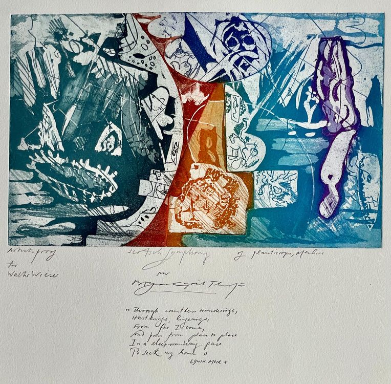Lithographie - Bryan Cyril Thurston - signiert (Gebraucht) in ...