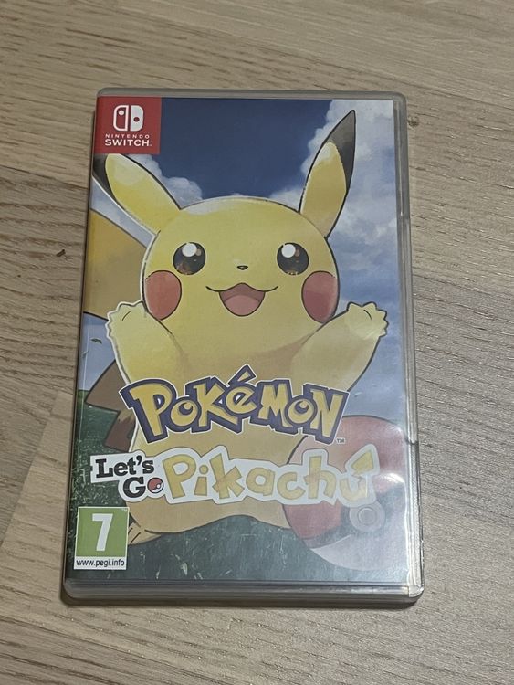 Nintendo Switch Game: Pokémon let’s go Pikachu (Gebraucht) in ...