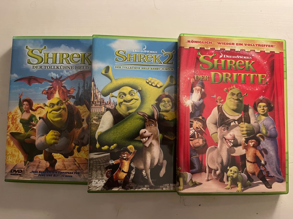 DreamWorks | SHREK 1-3 DVD (Neu (gemäss Beschreibung)) in Sierre für ...