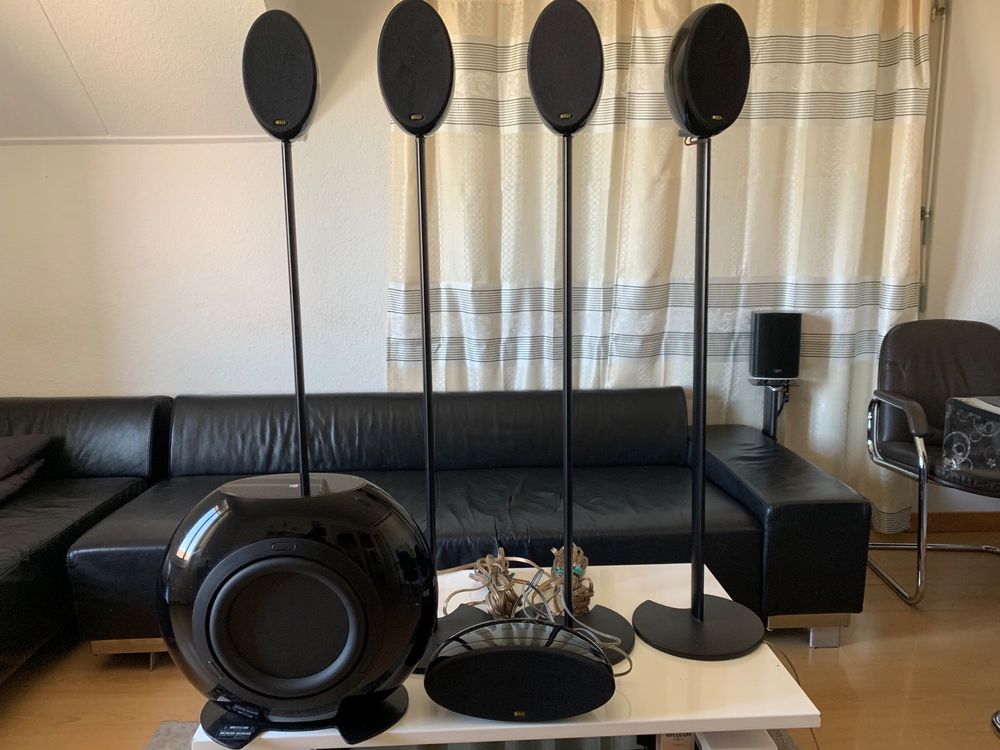 KEF KHT-3005 +4stands für Satelliten home cinema System (Gebraucht) in ...