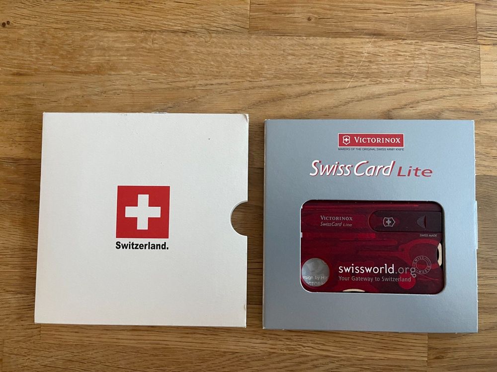 VICTORINOX SWISS CARD LITE neu (Gebraucht) in Zürich für CHF 20 – mit ...