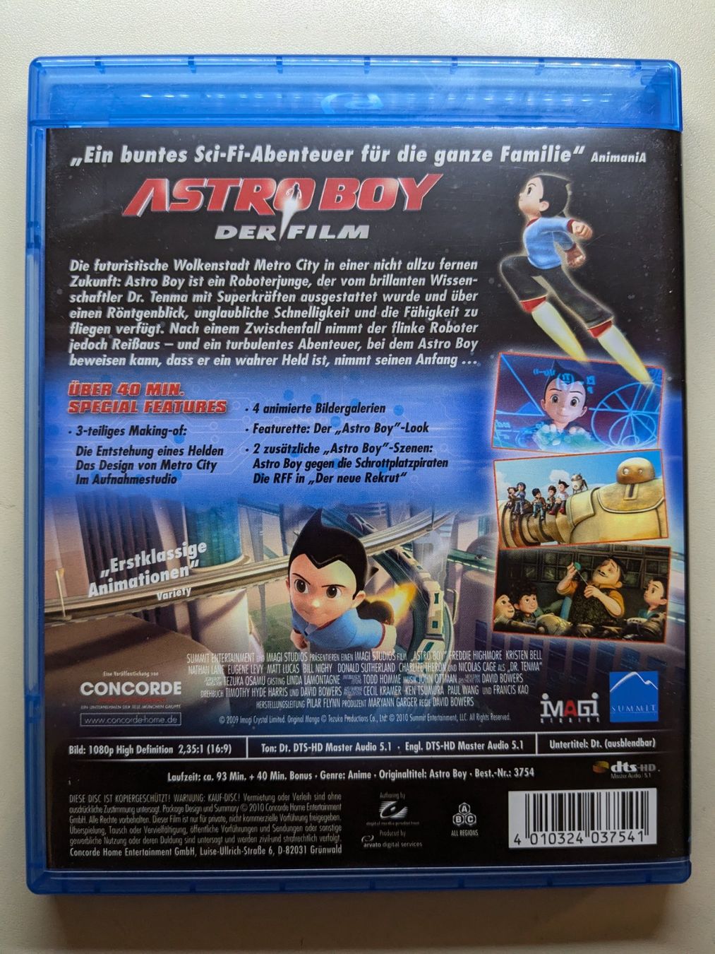 Astro Boy - Der Film [Blu-ray] (Gebraucht) in Port für CHF 4.5 – mit ...