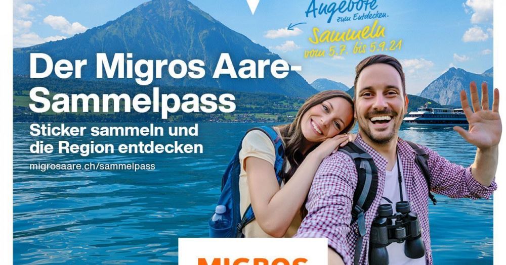 Migros Aare SAMMELPASS 10 Sticker + Heft | Kaufen auf Ricardo
