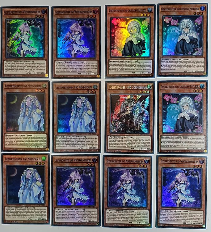 Yugioh! Geistermädchen Set Sammlung Deck Core Psi Zombie (Neu und ...