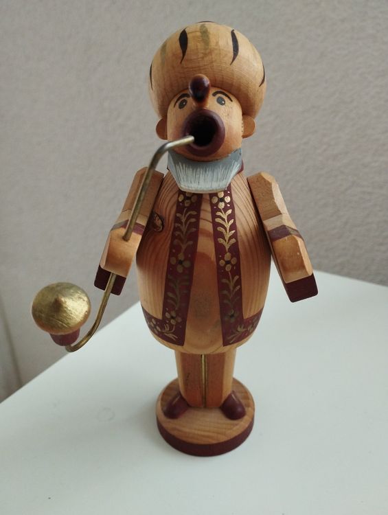 Osmane/Sultan, Räuchermann, Erzgebirge, Dittmann, Holz, 16cm (Gebraucht) in Obernau für CHF 15 ...