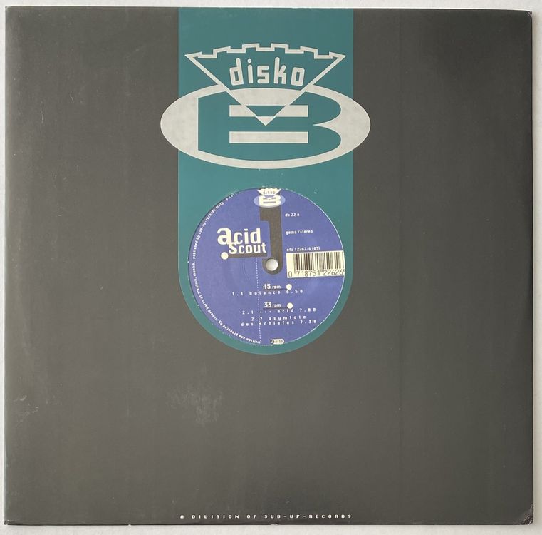 Acid Scout, Balance (Acid, Experimental, Techno) (Gebraucht) in Flums ...