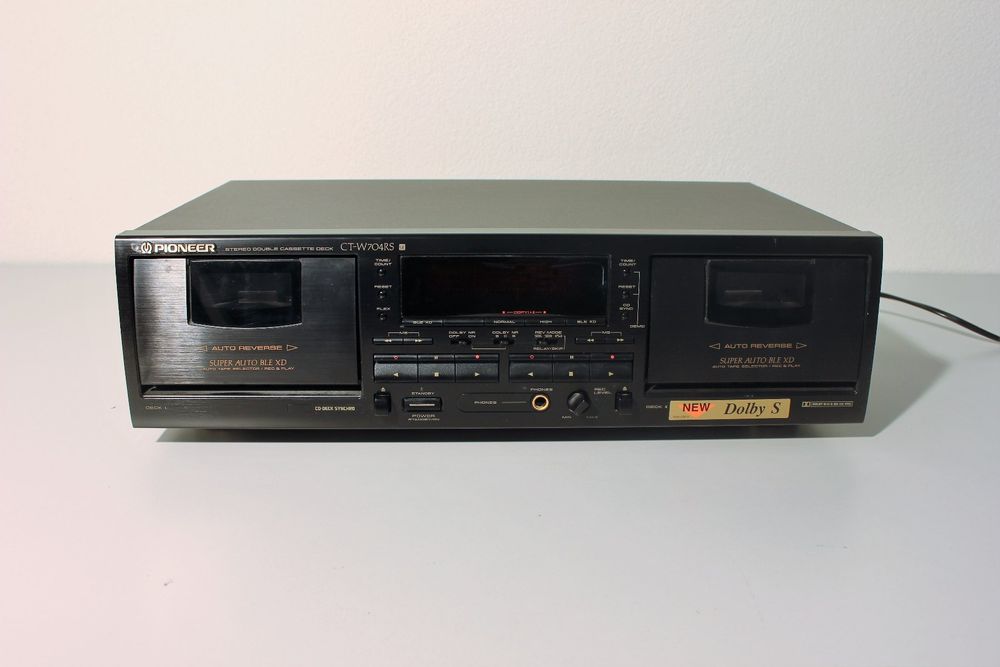 Pioneer CT-W 704 RS Stereo Double Cassette Deck | Kaufen auf Ricardo