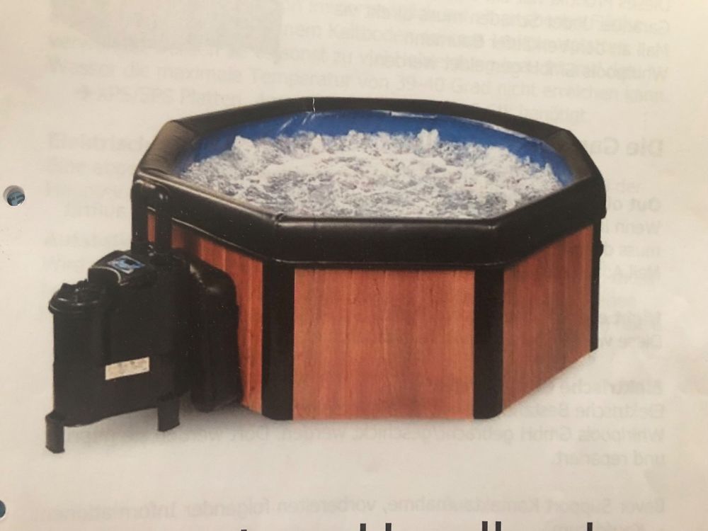 Sprudelbad Spa-n-a-box Outdoor gebraucht | Kaufen auf Ricardo
