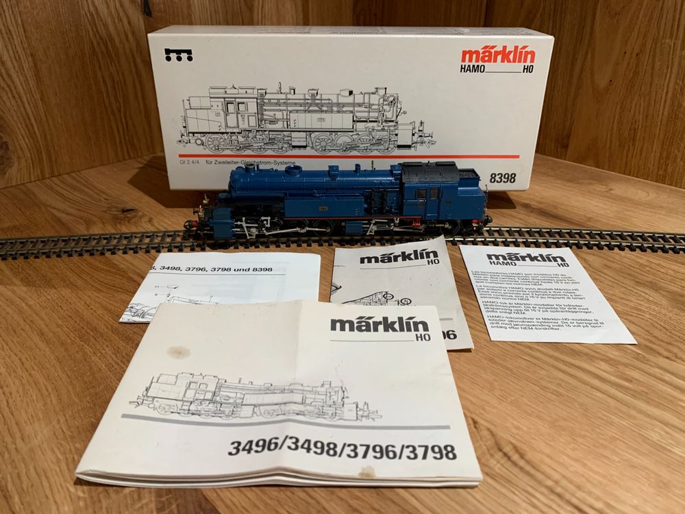 Märklin Hamo 8398, Dampflok GT2 4/4 Mallet, H0, DC, LESEN! (Gebraucht) in Hombrechtikon für CHF ...