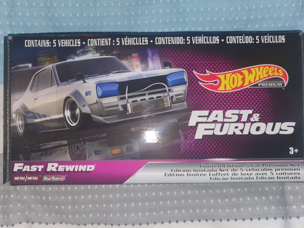 Hot Wheels Fast & Furious Fast Rewind 5 Pack (Neu und originalverpackt ...