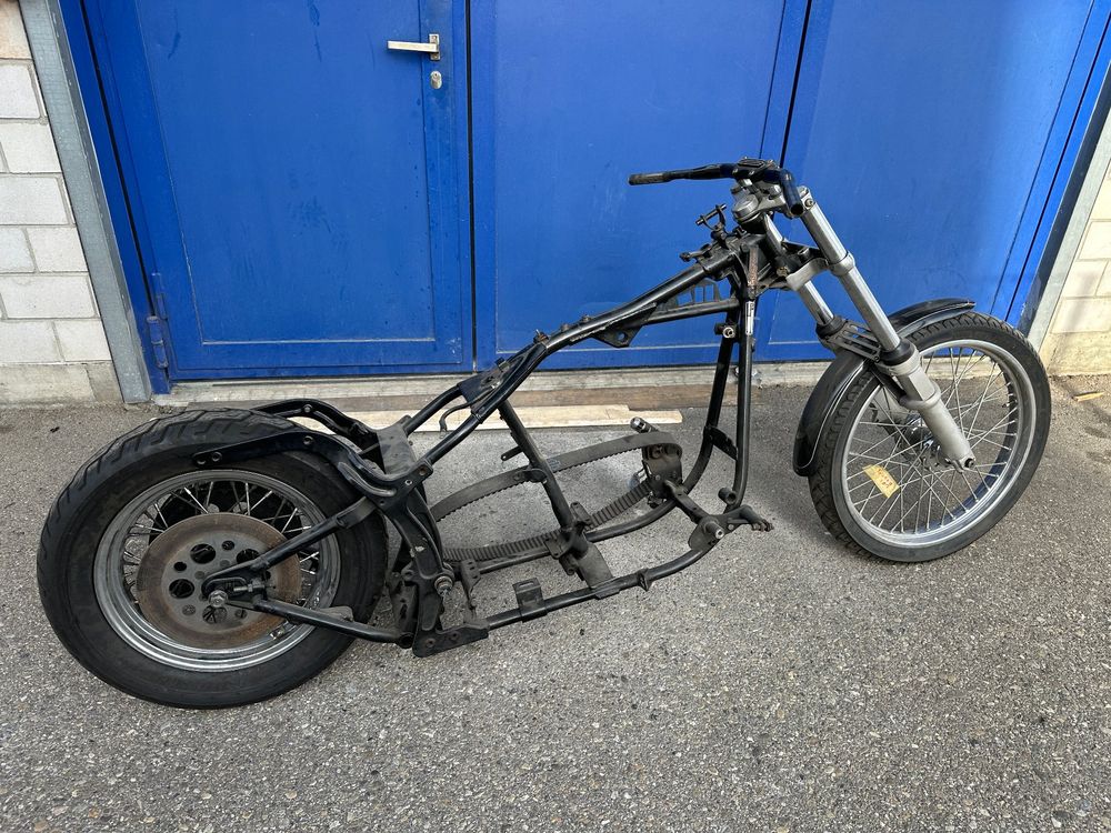 Harley - Davidson Rahmen / Frame Softail Jg. 1989 ohne KAT. | Kaufen ...