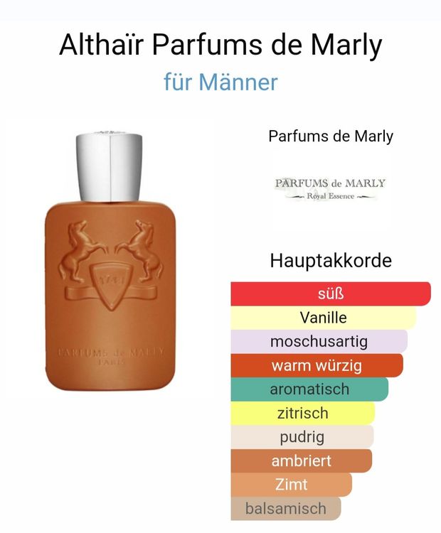Parfums de Marly Althaïr 5ml Abfüllung Eau de Parfum unisex | Acheter ...