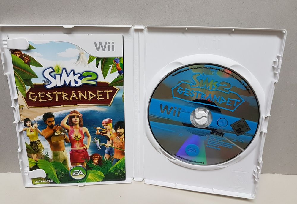 Wii Die Sims 2 Gestrandet überleben auf einer einsamen Insel (Gebraucht) in Schüpfheim für CHF ...