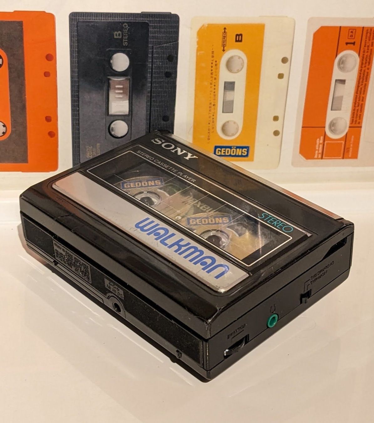 SONY WM-41 Walkman schwarz RAR top revidiert, vintage 80er (Gebraucht ...