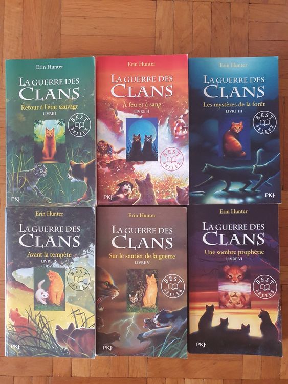 La Guerre des Clans - Cycle I, Tome 1 à 6 (Neu (gemäss Beschreibung)) in Clarens für CHF 25 ...