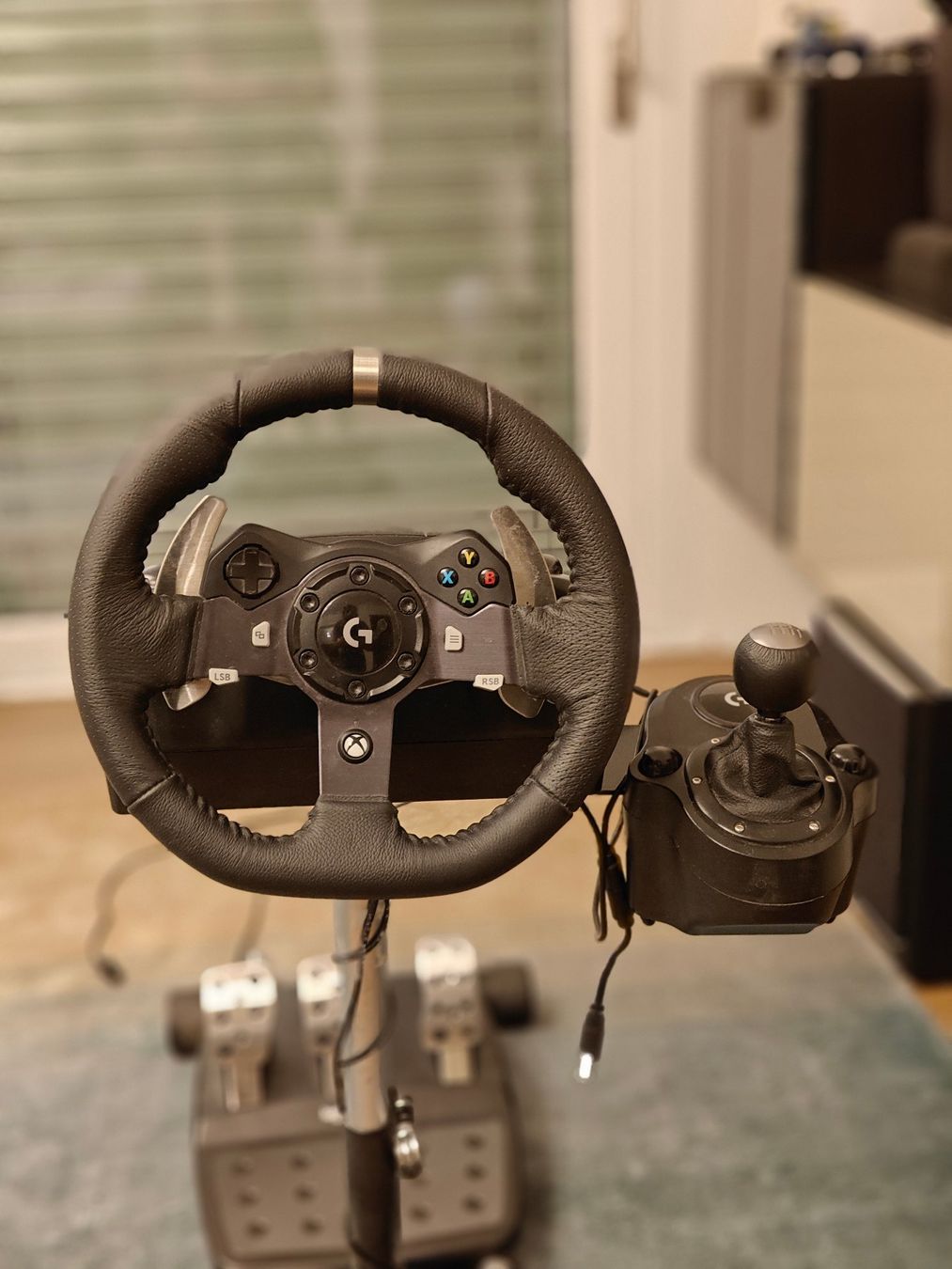 Logitech G920 Driving Force Rennlenkrad - Top Zustand! (Gebraucht) in ...