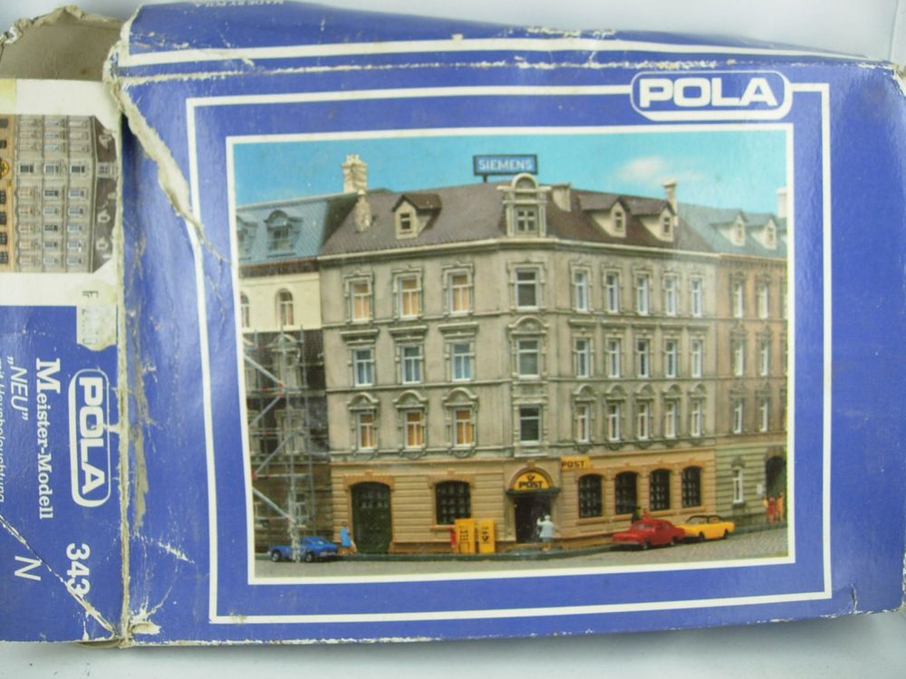 Spur N Gebäude Lot: POLA 343 Eckhaus ModelpowerPolicestation (Neuf avec ...