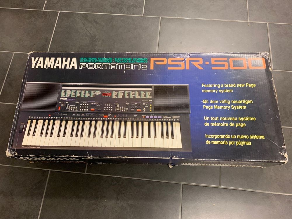YAMAHA PSR-500 | Kaufen auf Ricardo