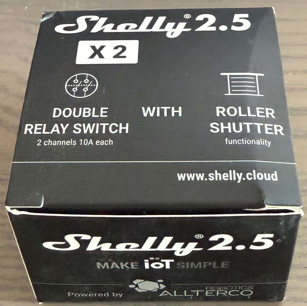 Shelly 2.5 – Module relais WiFi 2 canaux + comptage x 2 (Neu und ...