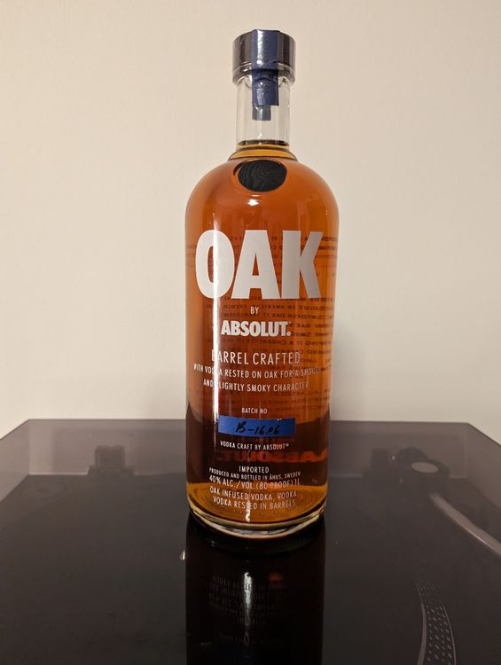 Absolut Vodka Oak Limited Edition 1000ml (Neu und originalverpackt) in ...