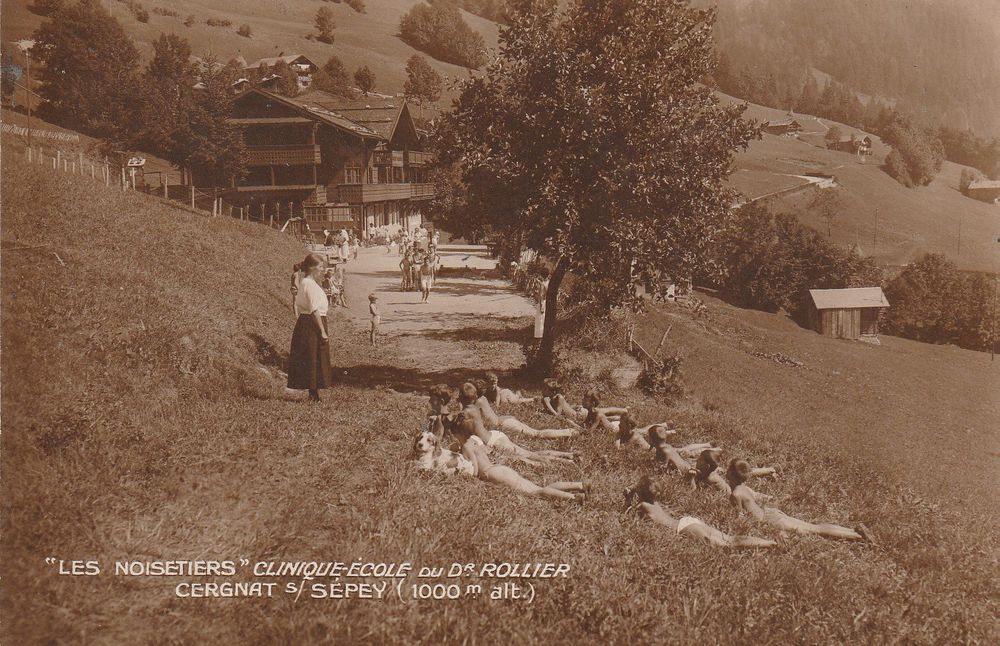 Les Noisetiers-Clinque-Ecole du Dr.Rollier Sergant s/Sepey (Gebraucht ...