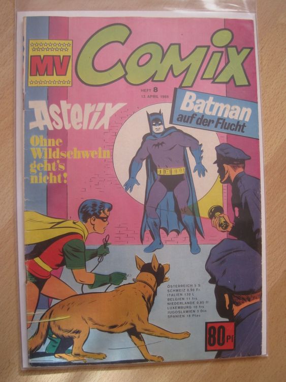 MV Comix 8 BATMAN 12 April 1969 Comic Sammler Zustand (Gebraucht) in Gossau SG für CHF 6 – mit ...