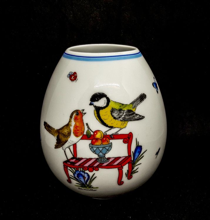 Des Pots Vase Vogel