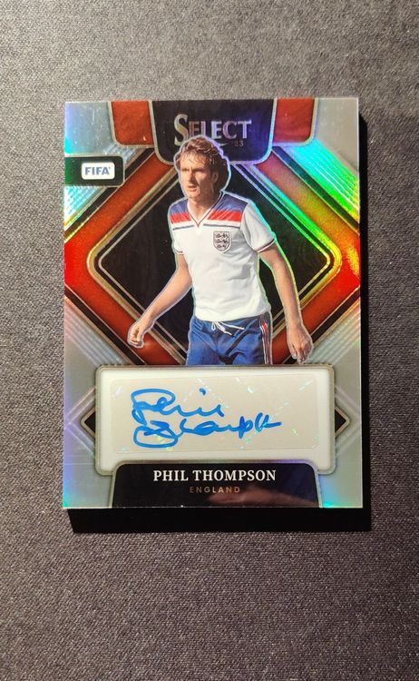 Panini FIFA Select England Phil Thompson Legend Autograph (Gebraucht ...