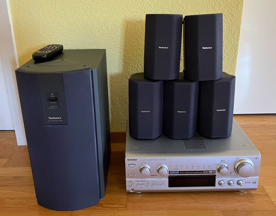 Technics Surround System inklusive Subwoofer (Gebraucht) in Lenzburg ...