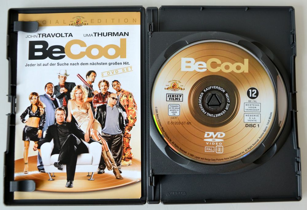 2x DVD "BEE COOL" John Travolta und Uma Thurman (Gebraucht) in Riehen ...