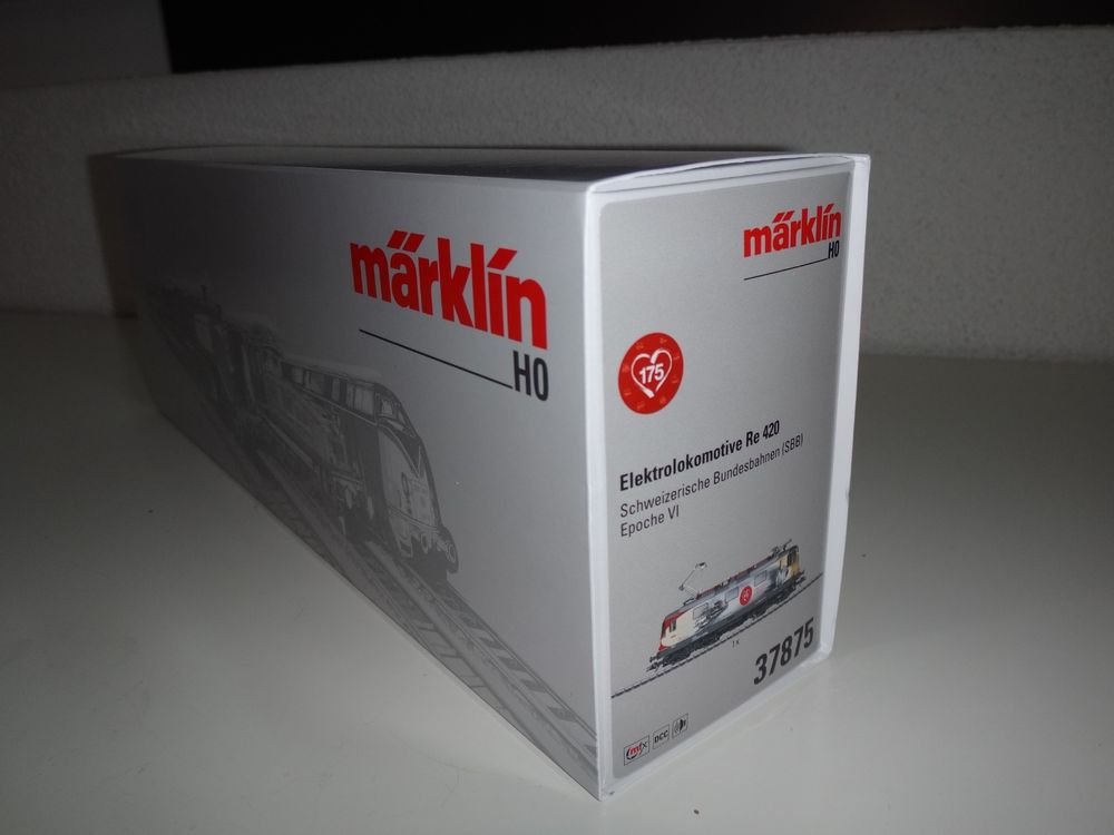 Märklin 37875, SBB Re 4/4 II "175 Jahre Schweizer-Bahnen" | Kaufen auf ...