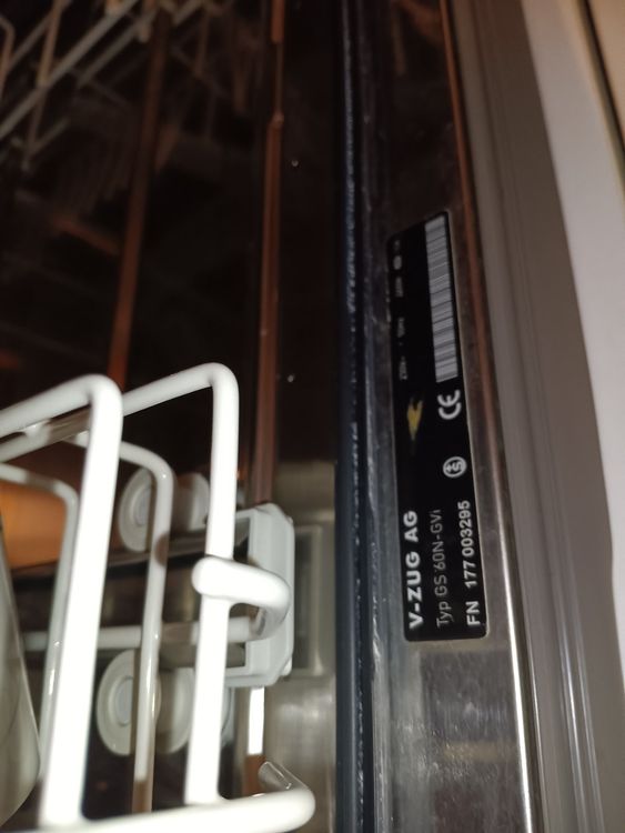 Geschirrspüler V-Zug (Gebraucht) in Winterthur für CHF 1 – nur Abholung auf Ricardo kaufen