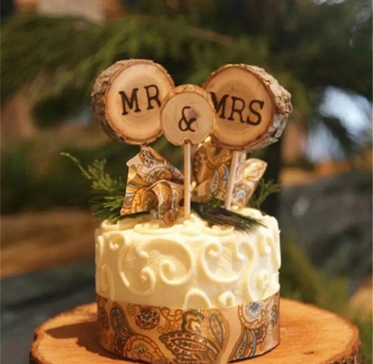 Hochzeit motivtorten backen deko torten topper mr & mrs. Neu (Nuovo ...