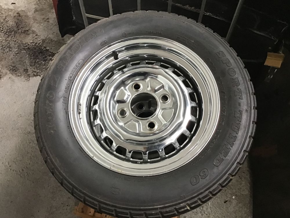 VW KÄFER Kultfelgen "MANGELS CHROM 5.5 J 15 x H2 ET 27" | Kaufen auf ...