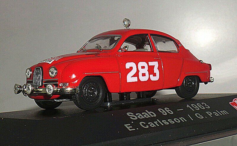Saab 96 #283 Rallye Monte Carlo 1963 E. Carlsson / G. Palm (Neu und ...