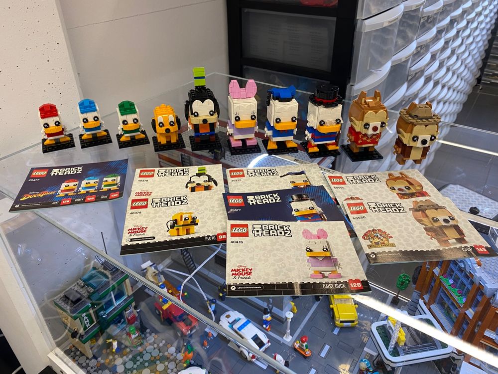 Lego 10 Brickheadz ab 5.- ( zbsp. 40477, 40378, 40476, 40550 (Gebraucht ...