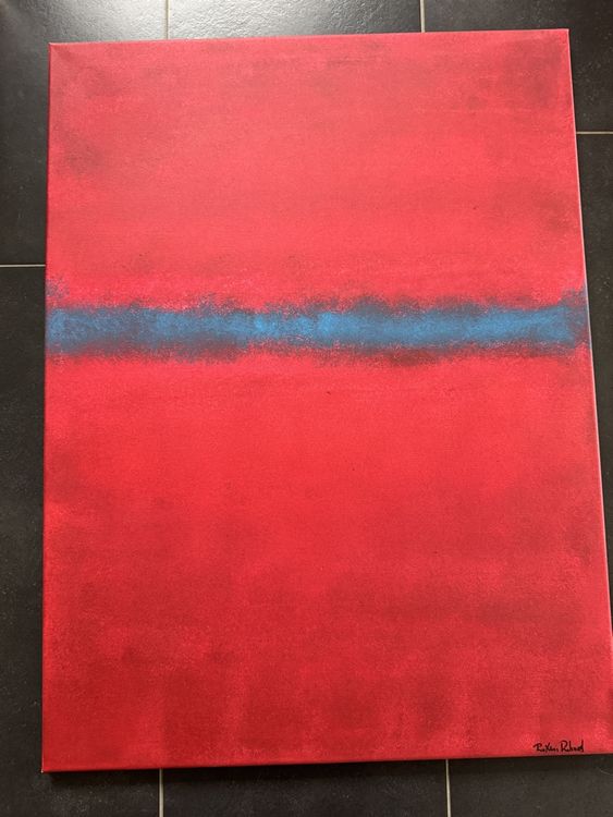 Gemälde „In Red“ von Roxani Rohner (Neu (gemäss Beschreibung)) in ...