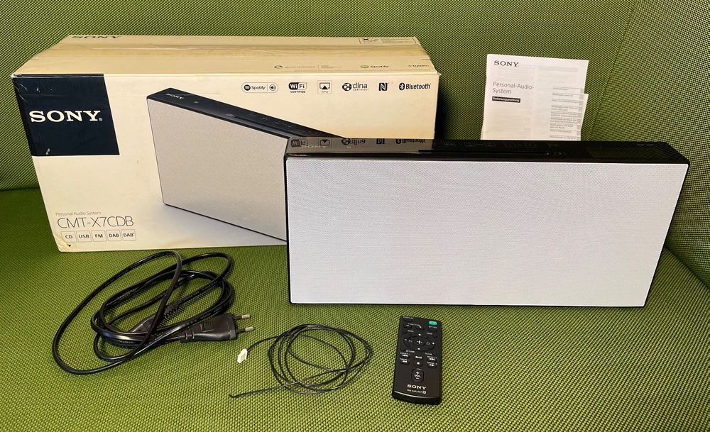 Sony CMT-X7CDB Micro-HiFi-System DAB/DAB+/FM/USB/CD-Player (Gebraucht ...