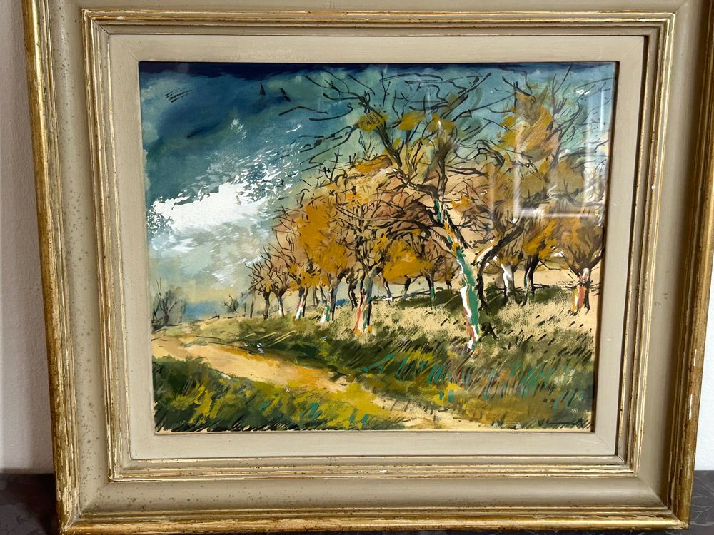 Maurice DE VLAMINCK (1876-1958) Tableau peinture Aquarelle (Gebraucht) in Payerne für CHF 5015 ...
