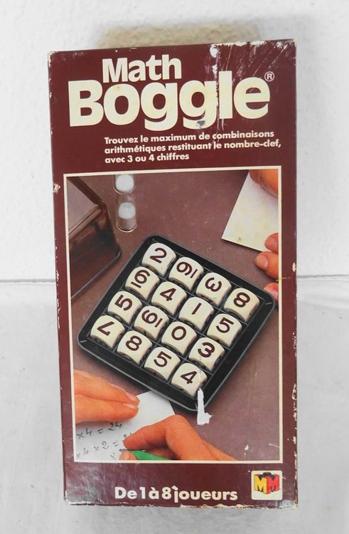 Math Boggle - Das Original Denkspiel für Knobelfreunde 1978 (Gebraucht ...