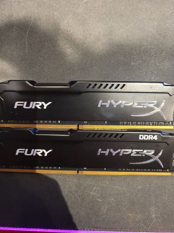 HyperX Fury 16GB (2x8GB) RAM DDR4 2666MHZ (Gebraucht) in ...