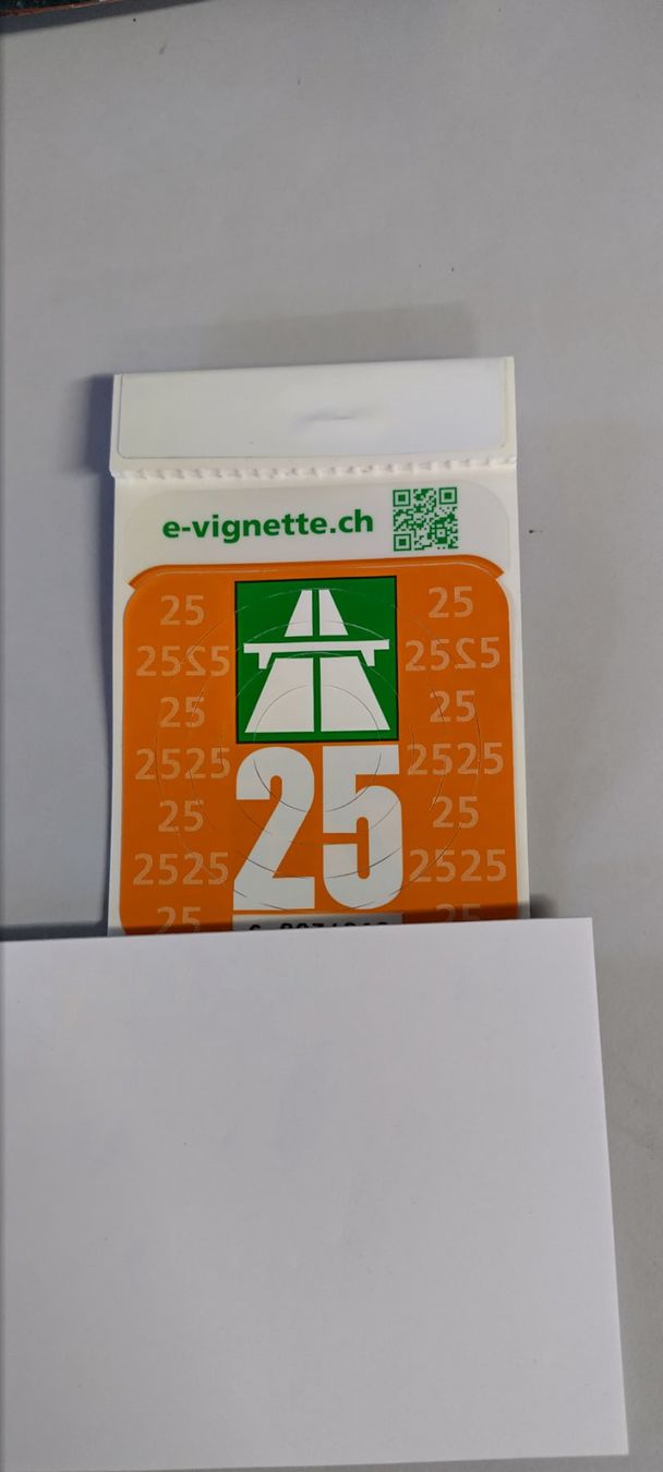 Vignette 2025 - E-Vignette Schweiz gültig bis 31.01.2026 (Neu und ...
