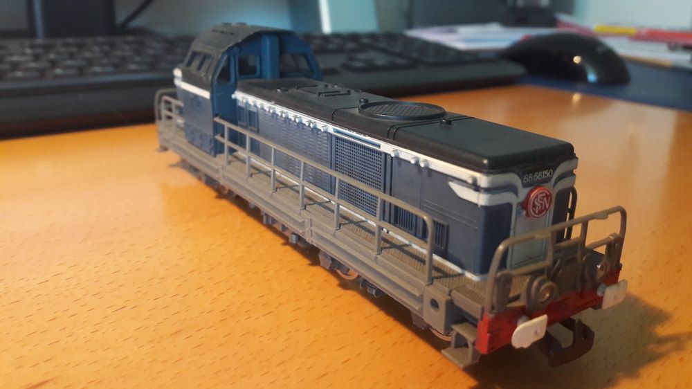 Jouef SNCF Diesellok BB 66150, grau, DC analog | Kaufen auf Ricardo