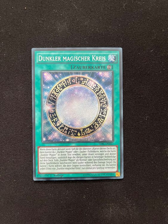Dunkler magischer Kreis (TDIL-DE057), Secret Rare | Kaufen auf Ricardo