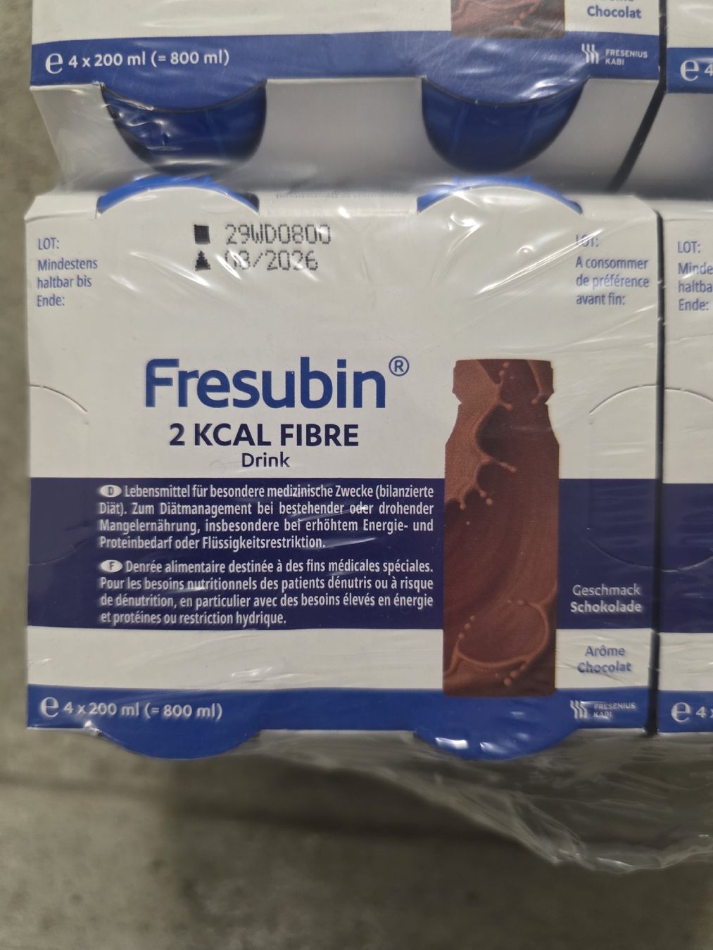 Fresubin 2 KCAL Fibre Drink Schokolade - Stück! (Neu und ...