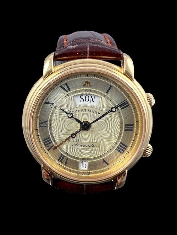 Maurice Lacroix Wecker 18k Masterpiece Automatic 38mm *U397 | Kaufen ...