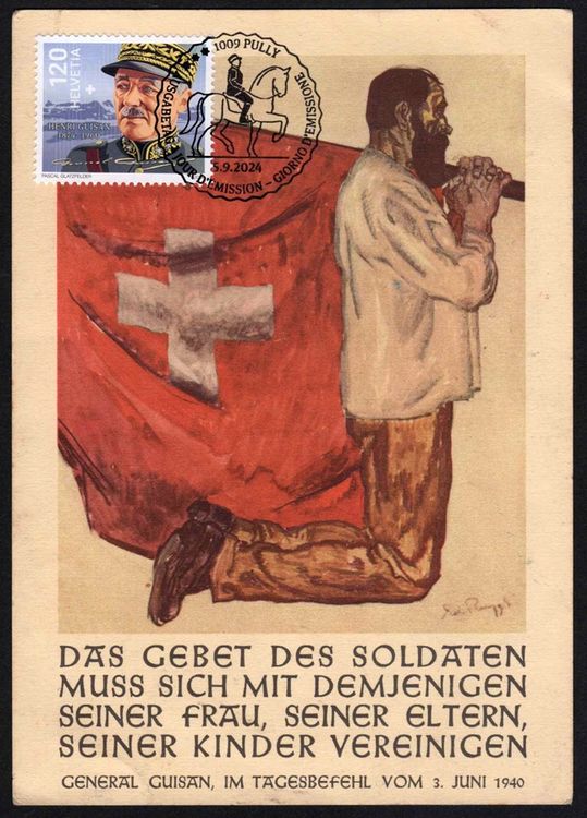 Maximumkarte General Guisan - ANTIK (Neu (gemäss Beschreibung)) in Dottikon für CHF 7 – mit ...