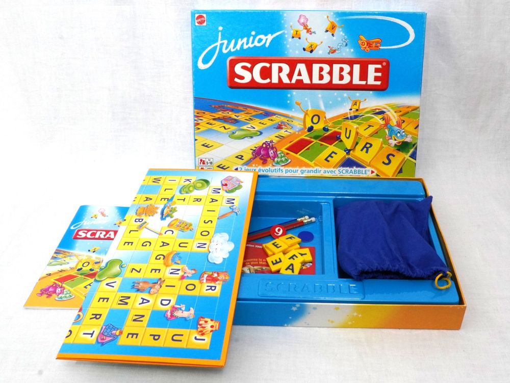 Jeu Scrabble Junior Mattel | Kaufen auf Ricardo