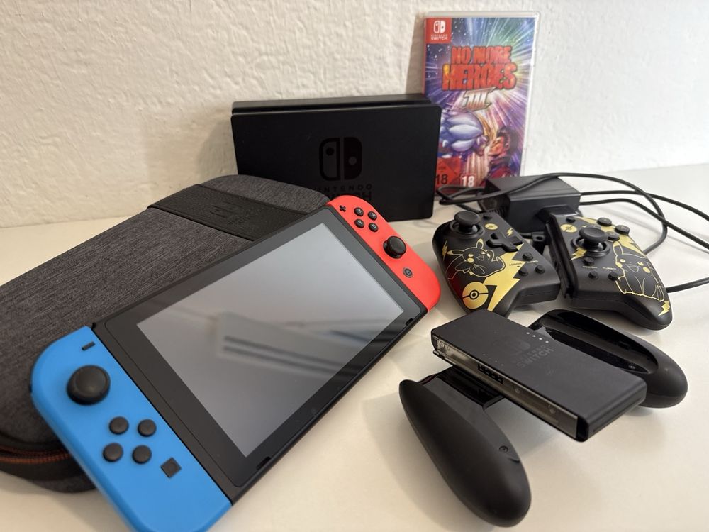 Nintendo Switch Bundle: Console, Game, Controller 🎮🔥🙌🏼 (Gebraucht) in ...